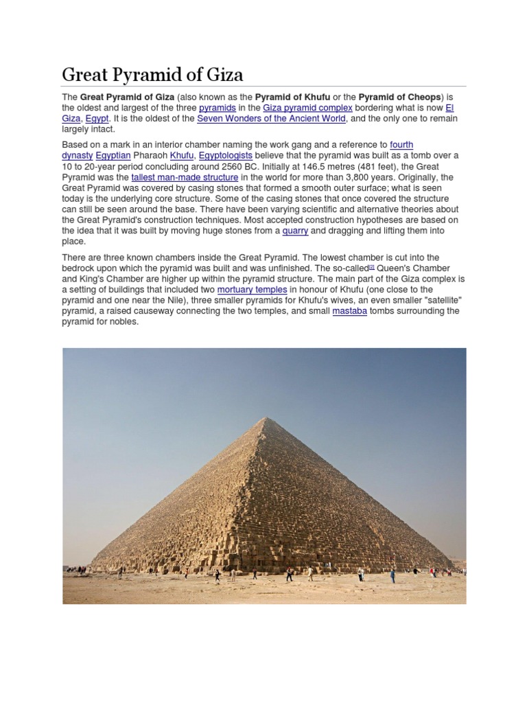 An In-Depth Look at One of the Ancient Wonders of the World: The Great ...