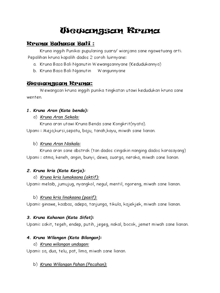 Wewangsan Kruna | PDF