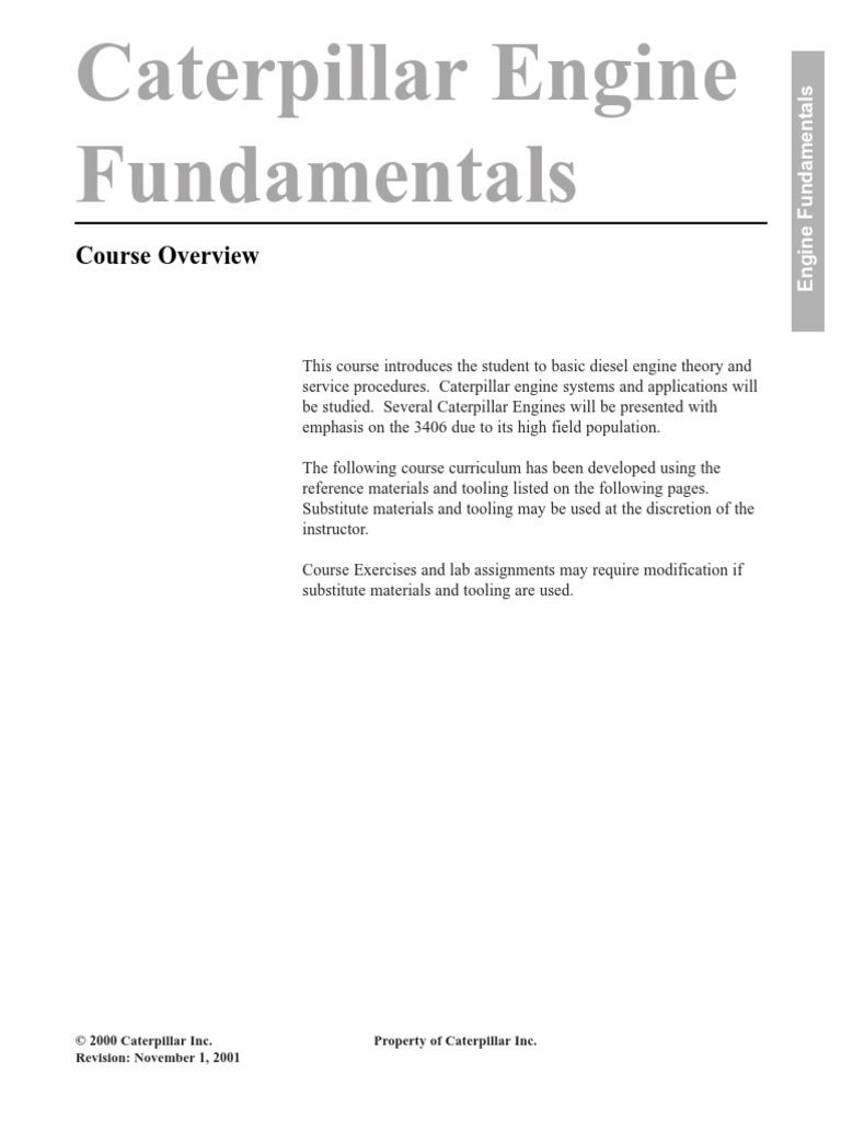 Engine Fundamental PDF | PDF | Diesel Engine | Engines