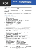 MACE 2 Concussion Evaluation Guide | PDF | Concussion | Vertigo