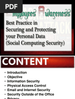 Cyber Security Awareness | PDF | Security | Computer Security