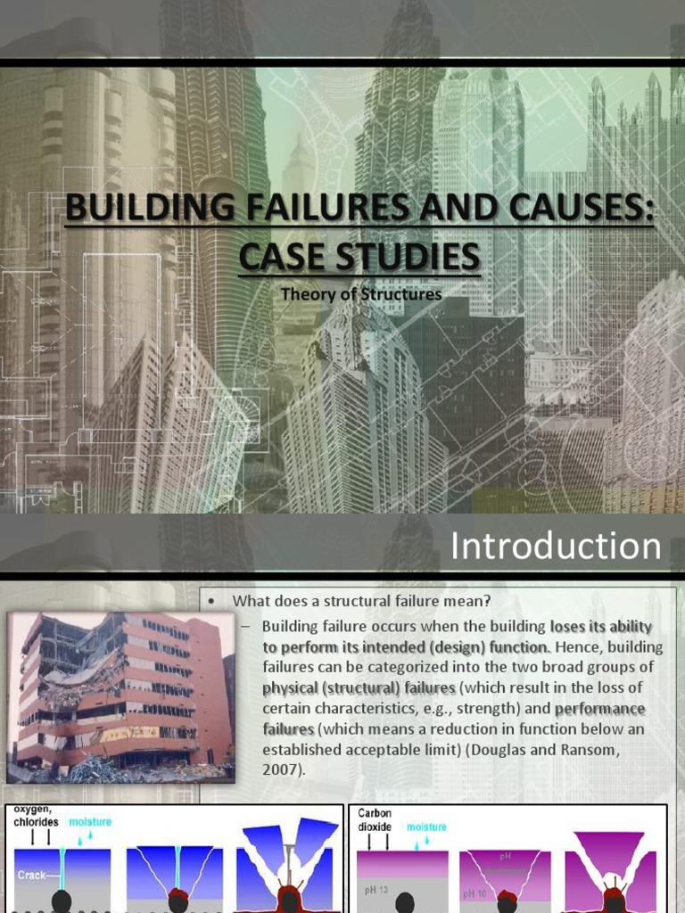 Building Failures and Causes: Case Studies: Theory of Structures | PDF ...