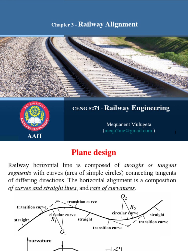 AAiT - Lecture 03 Railway Geometry - Part II - 750214861 | PDF ...