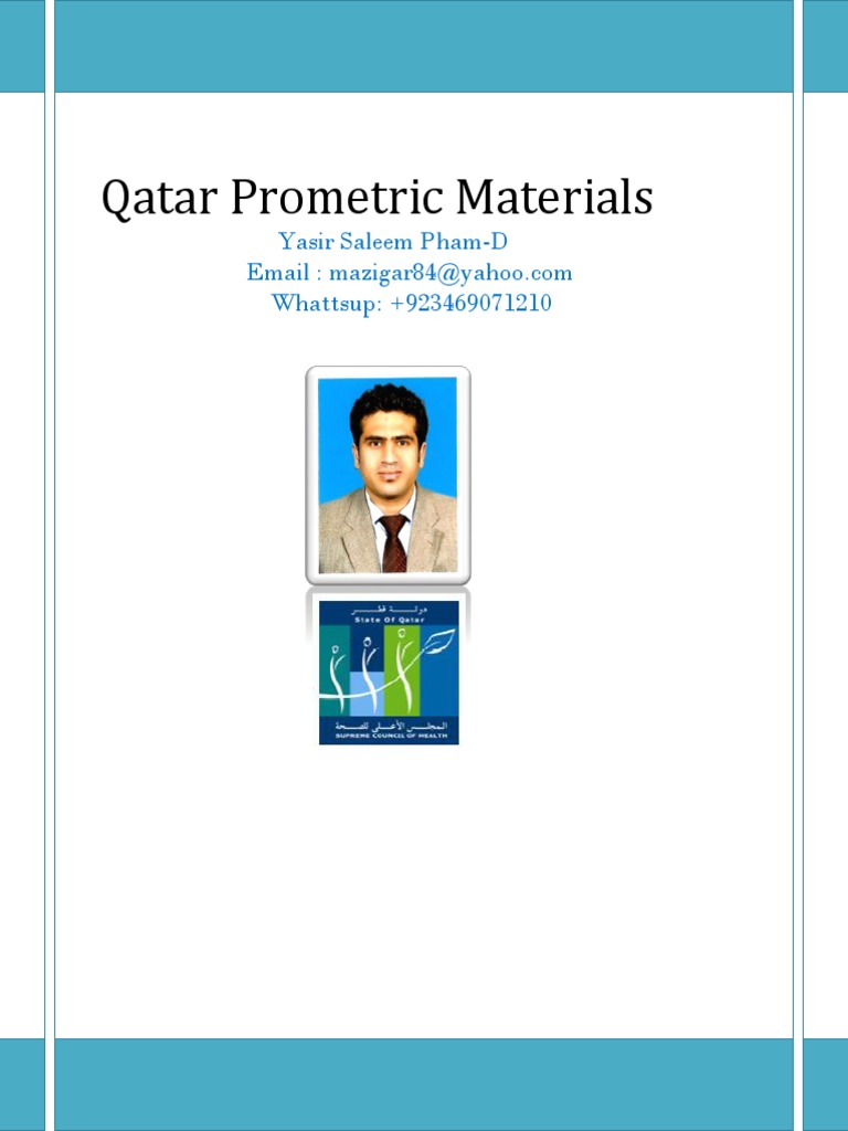 Qatar Prometric Materials | PDF | Identity Document | Test (Assessment)