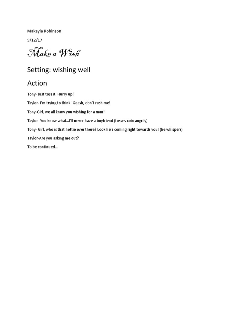 Wishing Wel | PDF | Mystery, Thriller & Crime Fiction