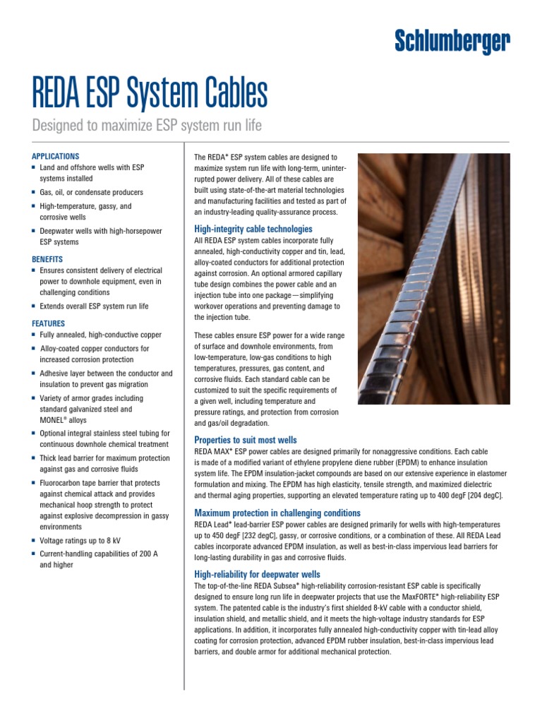 Reda Max Cables Ps | PDF | Corrosion | Insulator (Electricity)