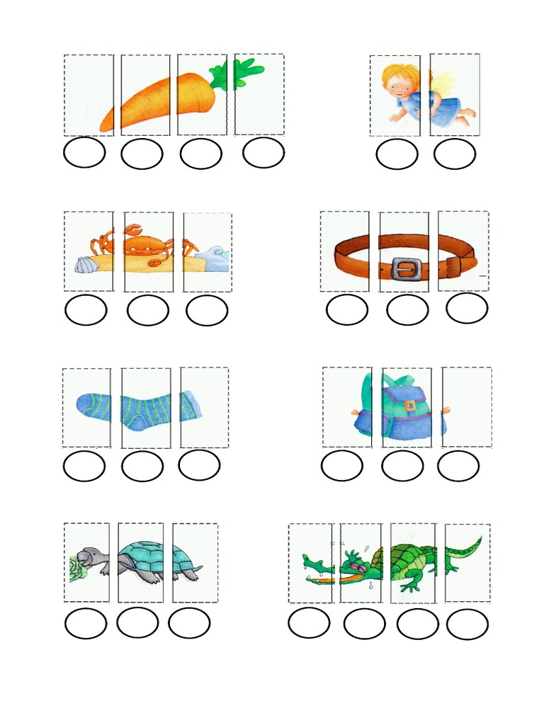 Actividades Sílaba Final
