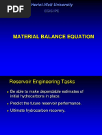 Depletion Drive Reservoir Analysis | PDF | Petroleum Reservoir | Gases