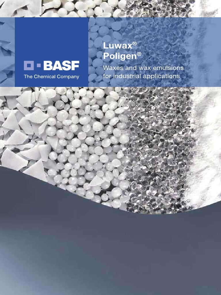 BASF Waxes.pdf | Polyethylene | Wax