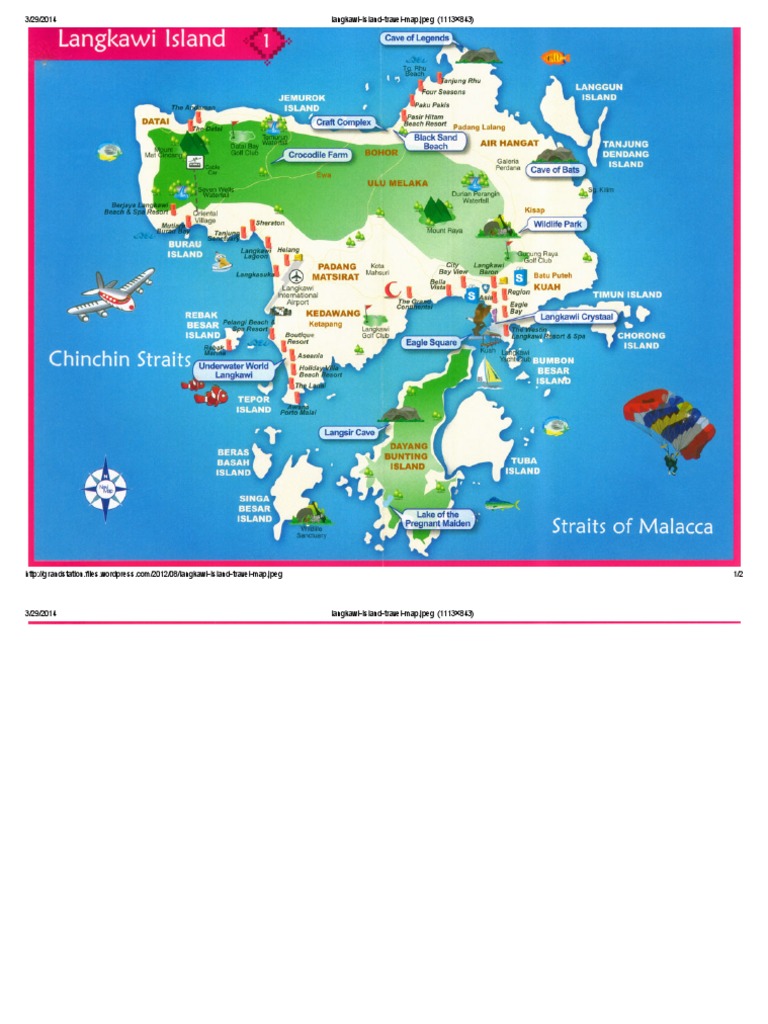 Langkawi Map | PDF