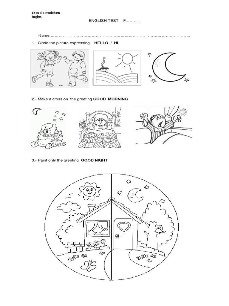 Greetings Test Tests - 49562 | PDF | Art