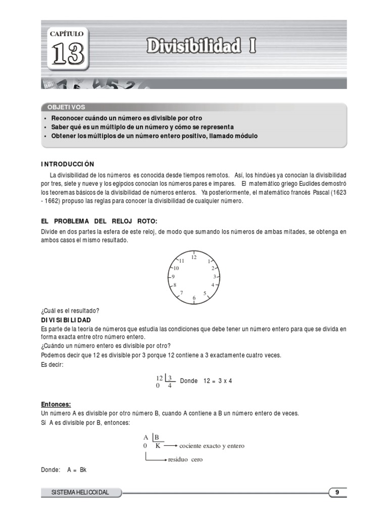 Aritmética 5 | PDF | Conceptos matemáticos | Matemáticas discretas