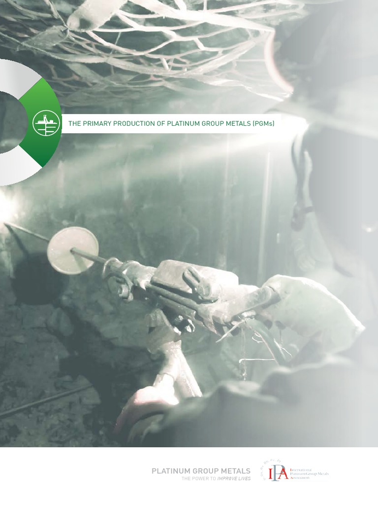 The Primary Production of Platinum Group Metals (PGMS) | PDF | Platinum ...