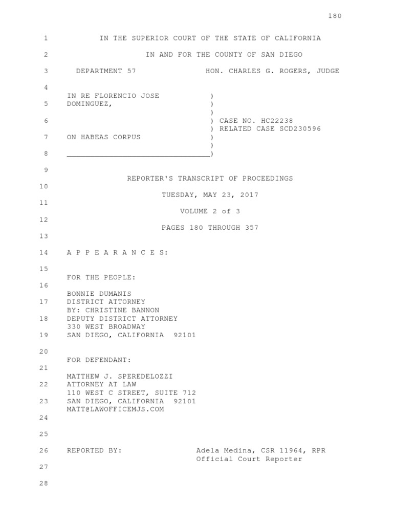 Evidentiary Hearing Day 2 | PDF | Dna Profiling | Testimony