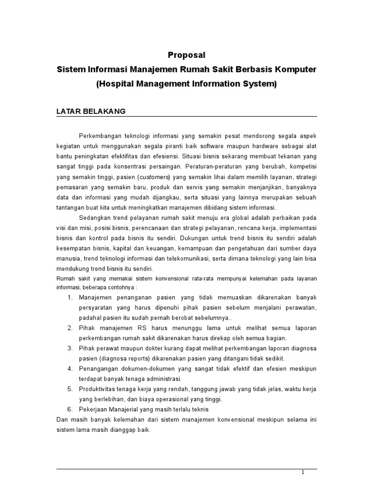 Contoh Proposal | PDF
