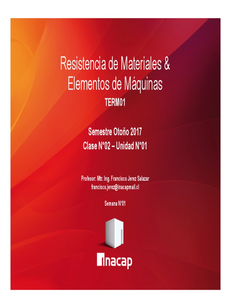 Clase2 Resistencia Materiales | PDF | Resistencia de materiales | Fuerza