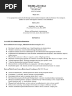 Annotated Resume Sample | PDF | Tutor | Literacy