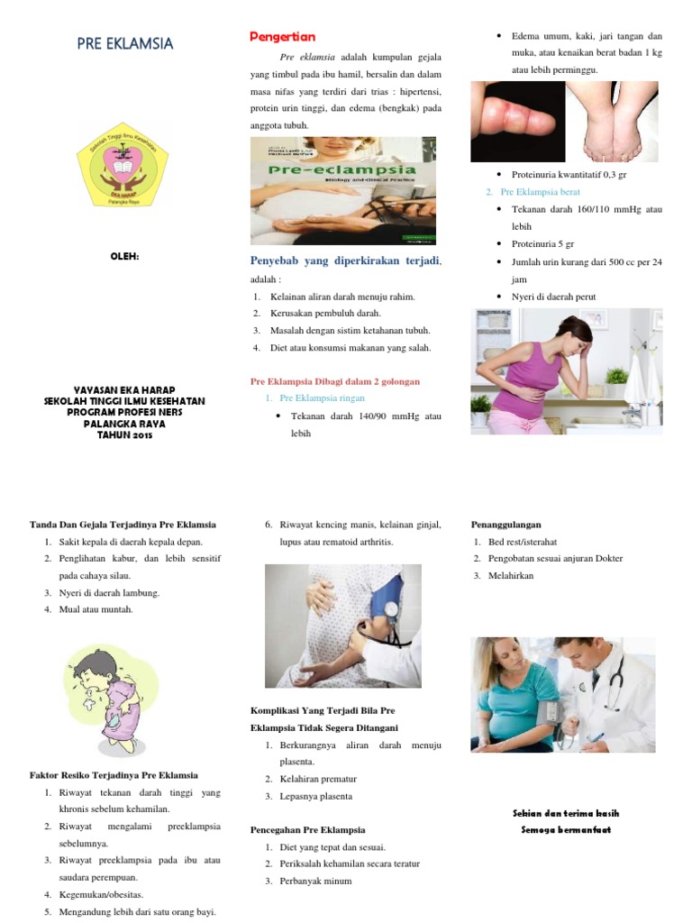 Panduan Pre Eklamsia pada Ibu Hamil | PDF