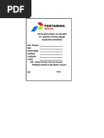 PDF Struk Bensin Editan | PDF | Sains & Matematika
