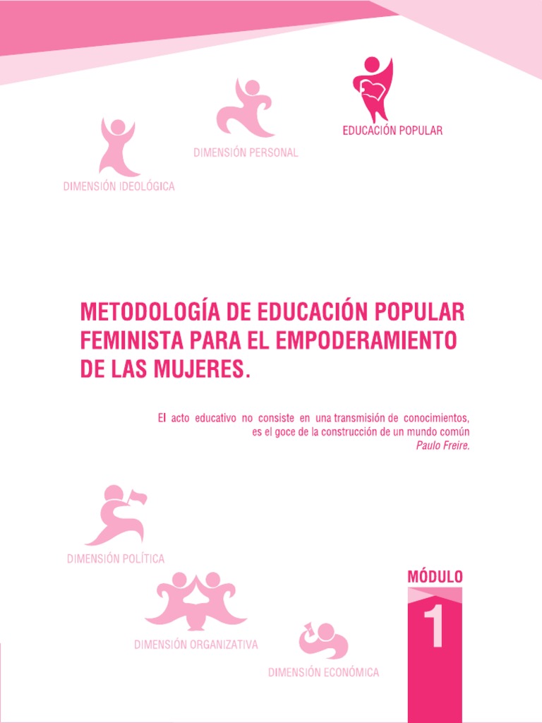 Metodologia de Educacion Popular Feminista para El Empoderamiento de Las Mujeres | PDF ...