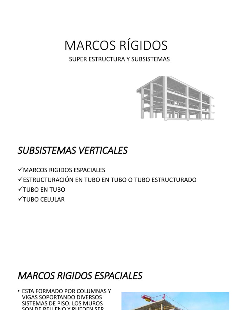 Marcos Rígidos | PDF | Fundación (Ingeniería) | Doblar