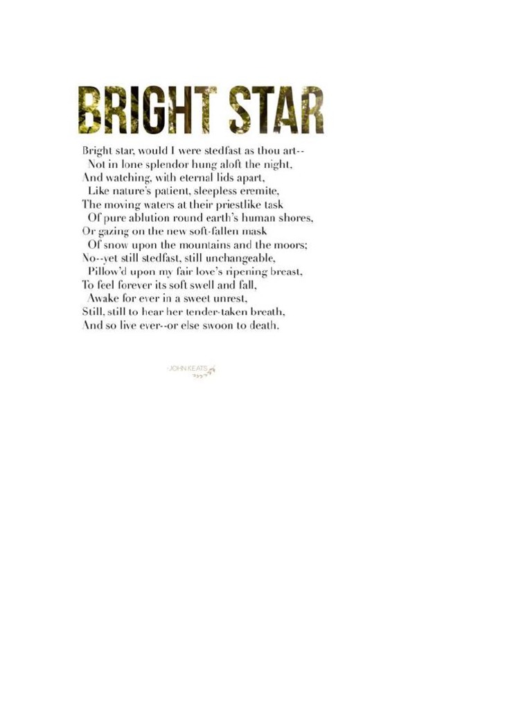 Bright Star | PDF