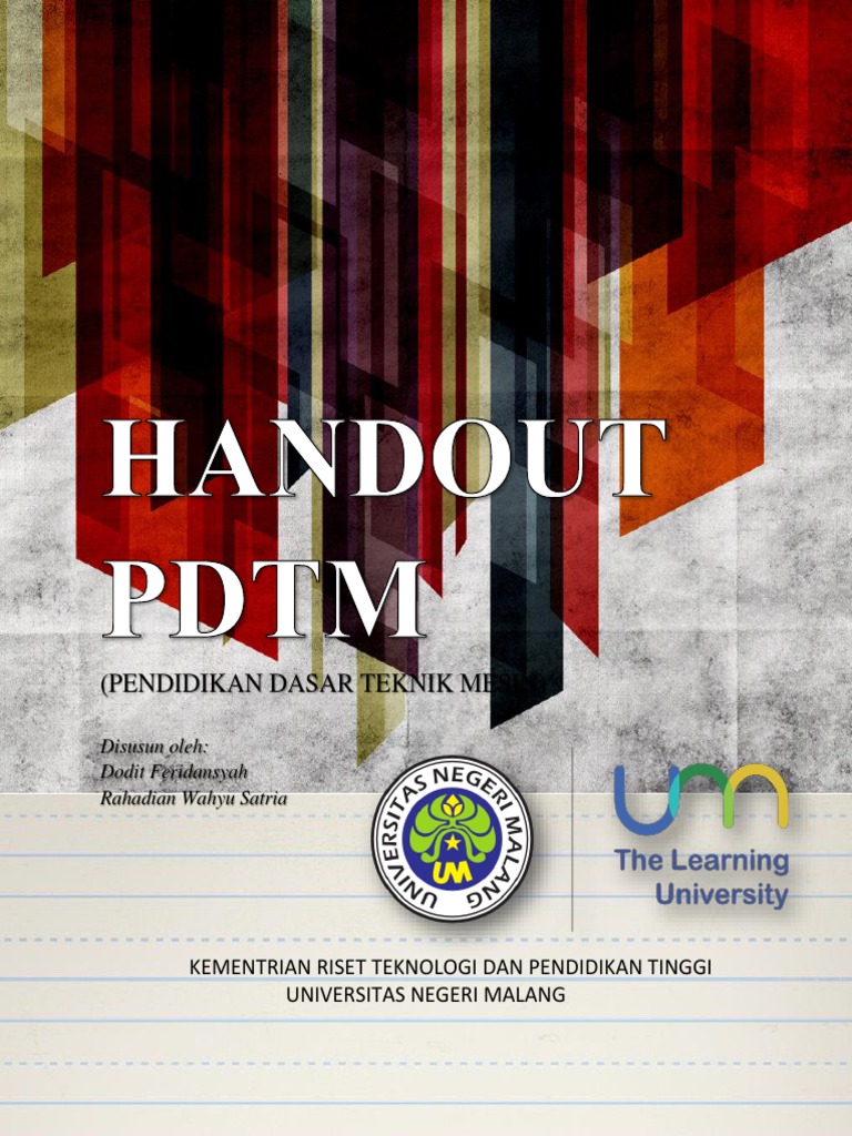 Cover Handout PDTM | PDF
