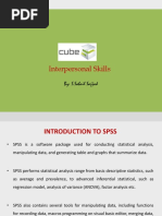 Spss Cheat Sheet | PDF | Student's T Test | Spss