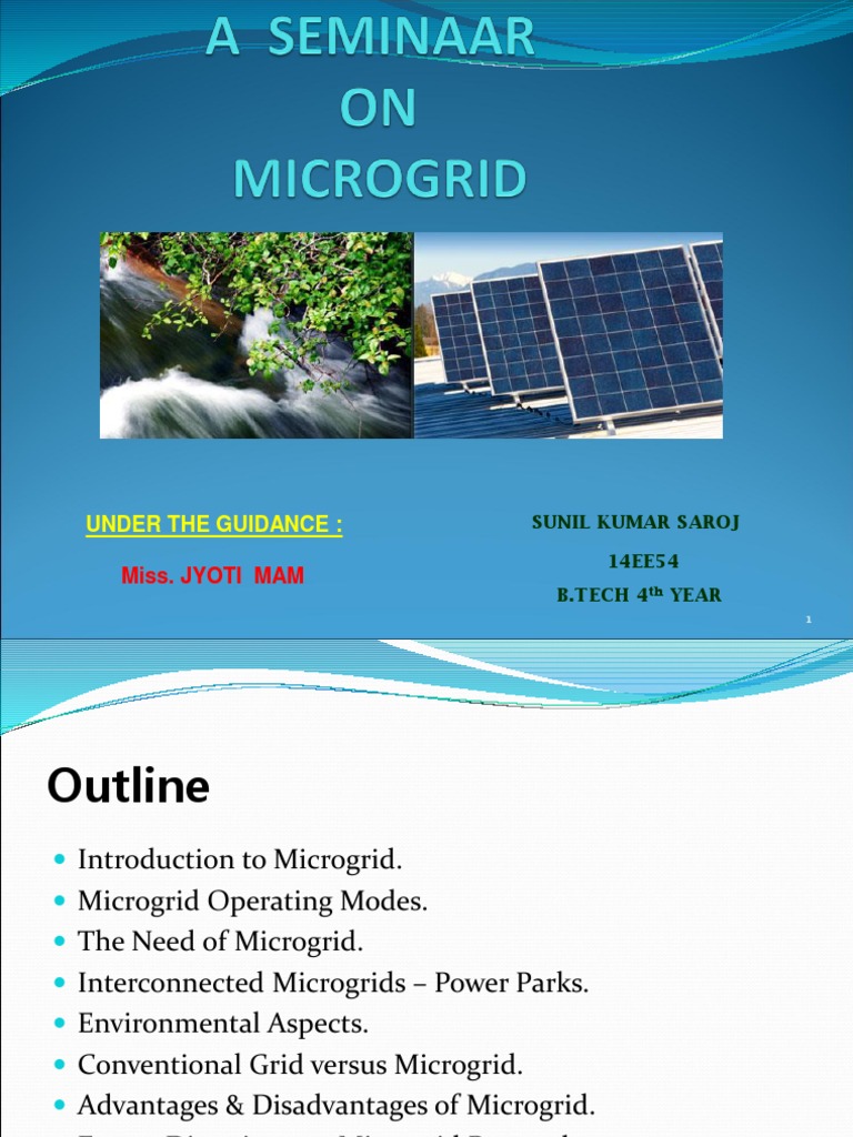 Microgrid | PDF | Distributed Generation | Electrical Grid