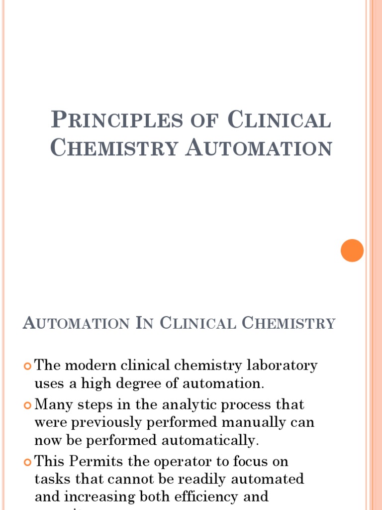 Automation 1 | PDF | Automation | Chemistry