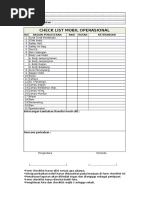 Checklist-Perawatan-Mobil | PDF