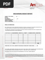 Vanning Report Format | PDF | Cargo | Freight Transport