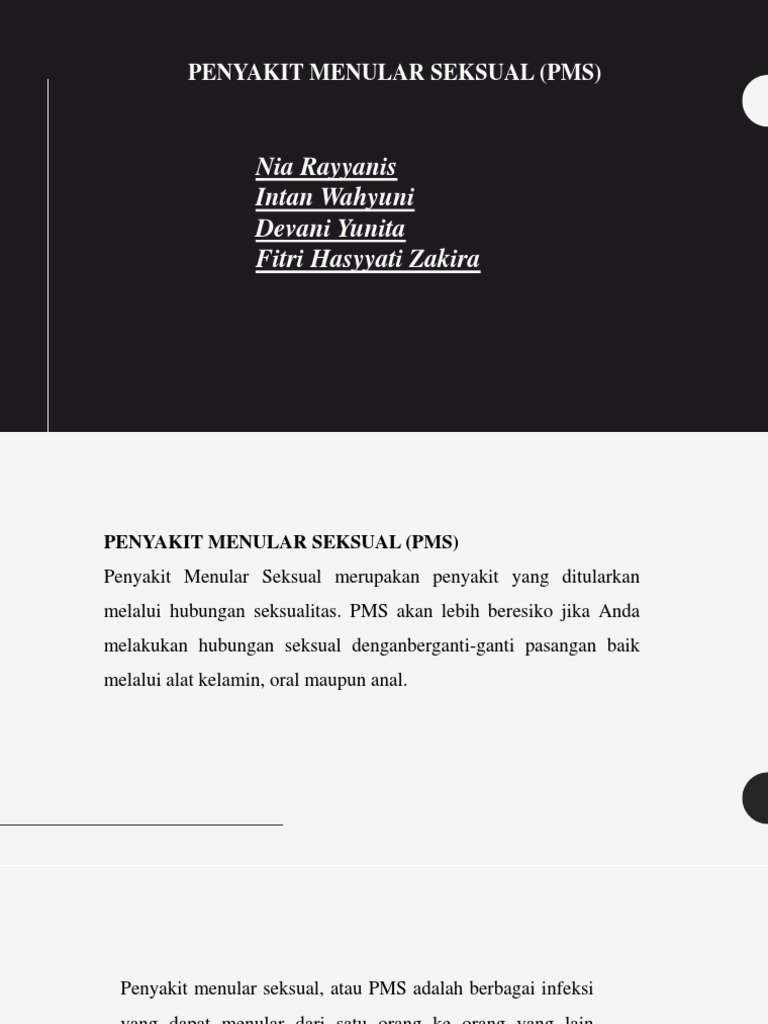 Panduan Penyakit Menular Seksual (PMS) | PDF