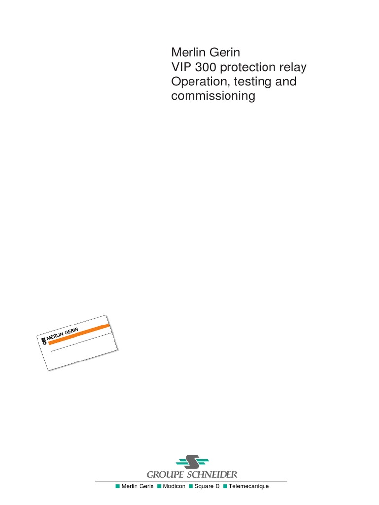 VIP 300 Relay Front Panel | PDF | Relay | Switch
