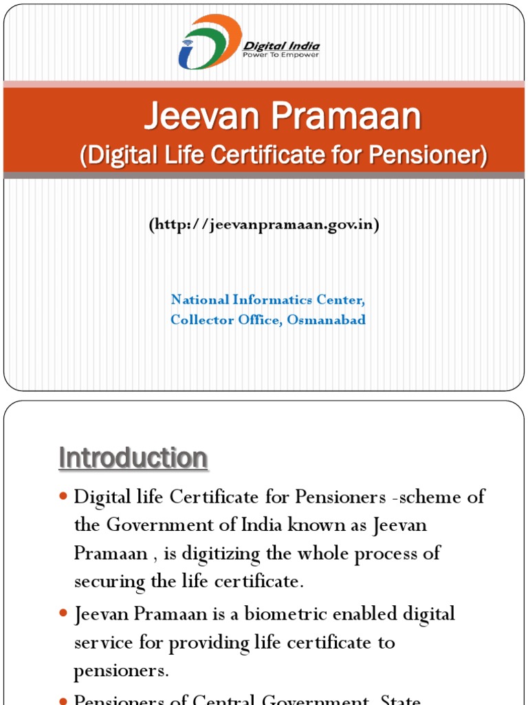 Jeevan Pramaan | PDF | Authentication | Image Scanner