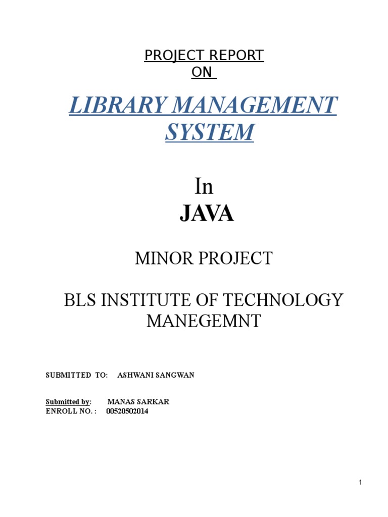 Employee Management System Report | PDF | Software Development ...