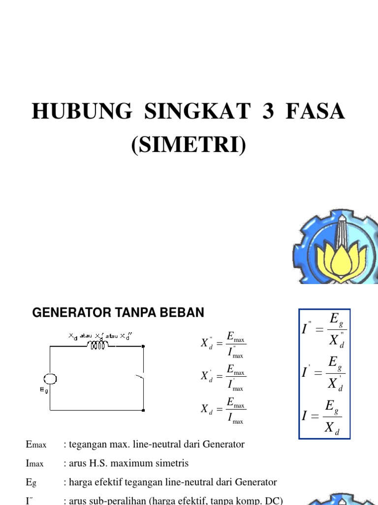 Rumus Arus Hubung Singkat 3 Fasa | PDF