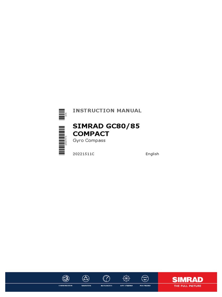 GC80 - 85 Compact Gyro | PDF | Compass | Gyroscope