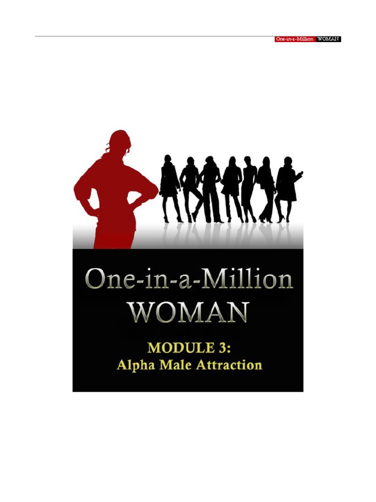 Module 3 - Alpha Male Attraction | PDF | Seduction | Odor