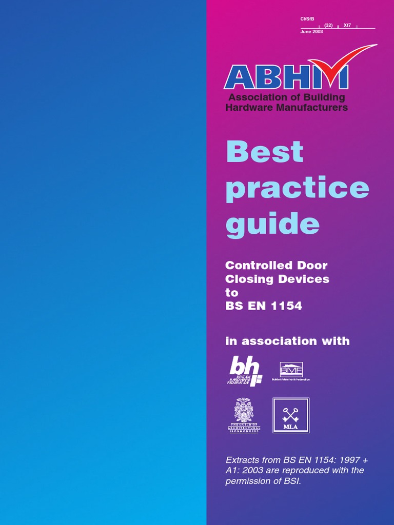 BS en 1154 | PDF | Door