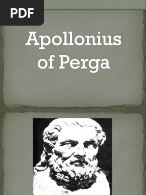 Apollonius Of Perga Mathematics Apollonius, Geometry, Conics