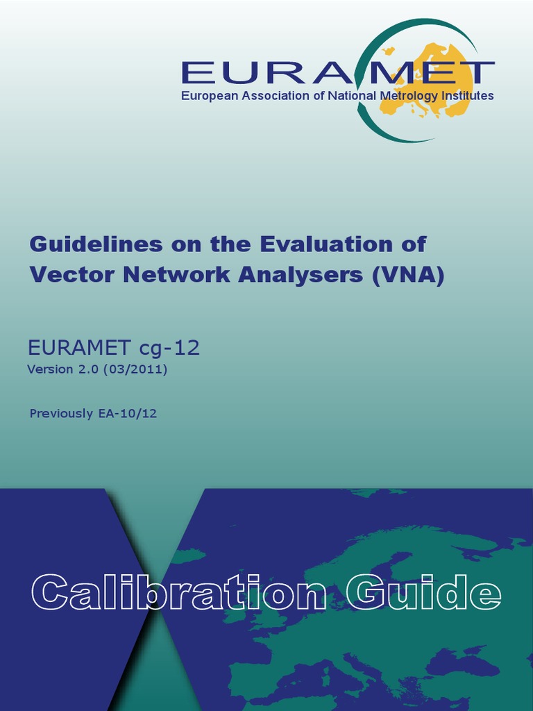 EURAMET Cg-12 V 2.0 Guidelines On Evaluation | PDF | Calibration | Decibel