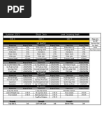 NSCA Poundage Chart | PDF