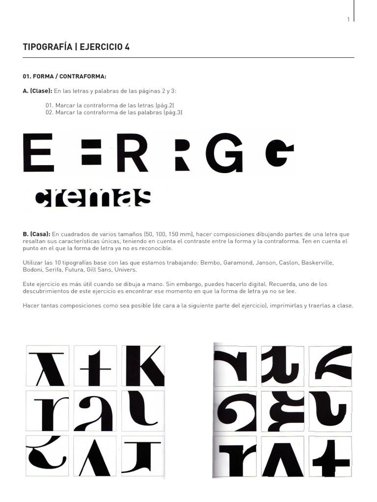 TIPOGRAFÍA_TEMA3: Ejercicio 4_Parte 1 TIPOGRAFÍA_TEMA3: Ejercicio 4_Parte 1