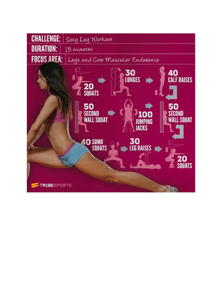 Sexy Leg Workout Pdf