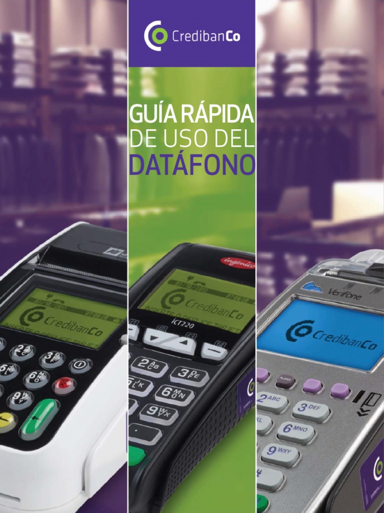 Guia Rapida Del Datafono PDF | PDF