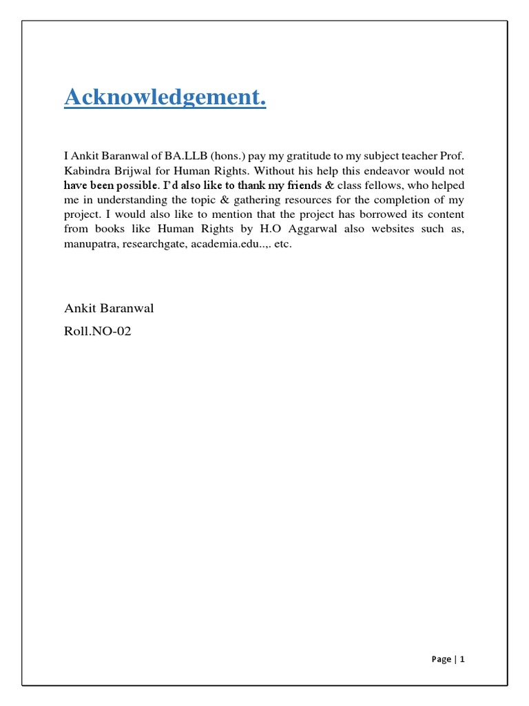 Role of Media in The Promotion of Human Rights. | PDF | Human Rights ...