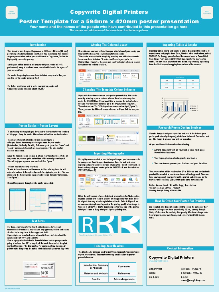 A1 Powerpoint Poster Template