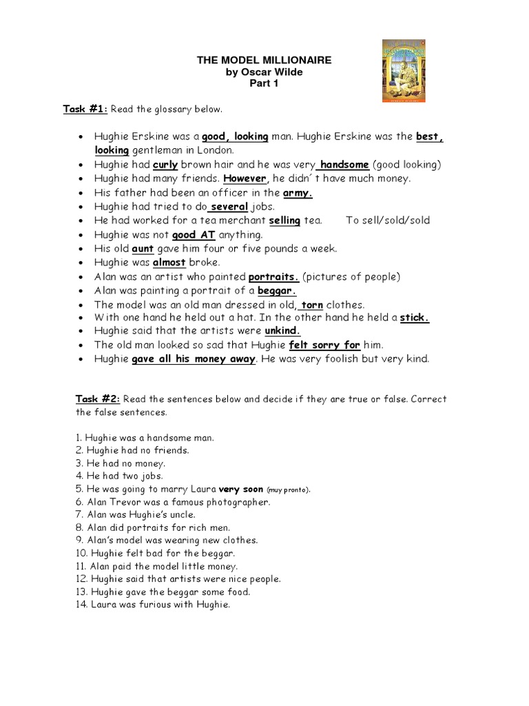 THe Model Millionaire | PDF