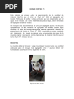 Norma ASTM C117 | PDF | Partículas | Masa